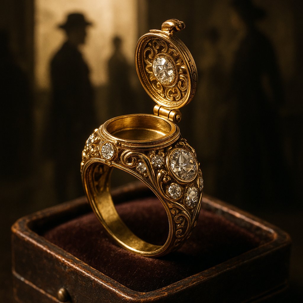 The Lost Art of Poison Rings and Their Dark History: From Ancient Assa – Robinson's Jewelers