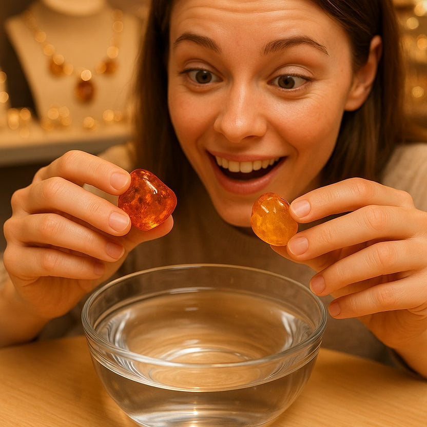 How to Identify a Real vs. Fake Amber (the Salt Water Test): The Ultim ...
