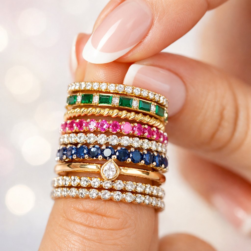 How to Stack Rings on One Finger Without Cutting Circulation: The Ulti ...