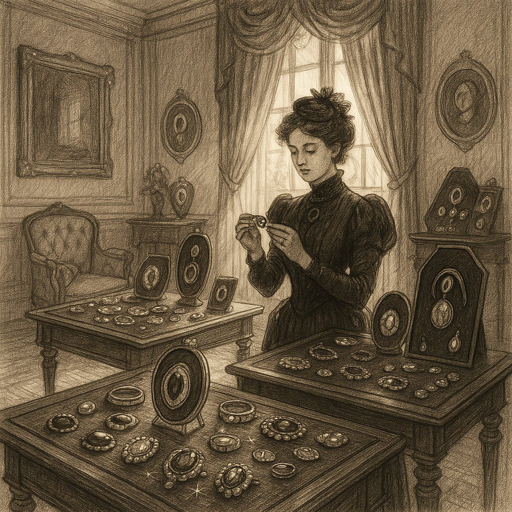 Mourning Jewelry: The Macabre Victorian Fashion Explained (And Why It ...