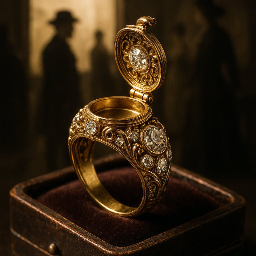 The Lost Art of Poison Rings and Their Dark History: From Ancient Assa ...