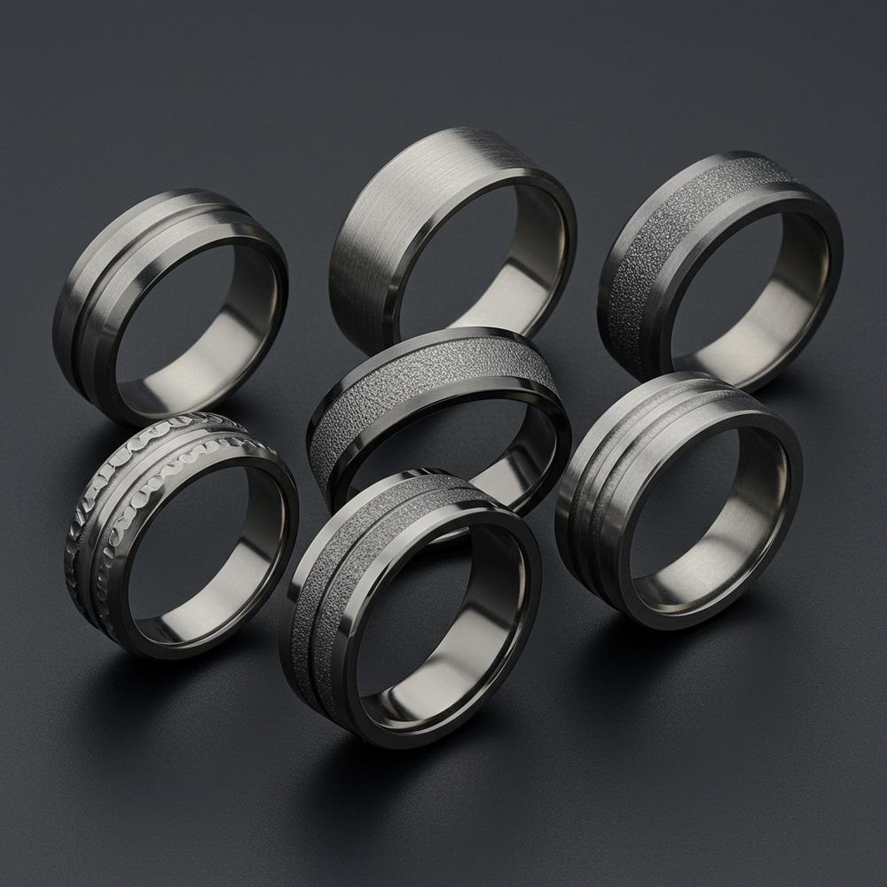 The Rise of Men's Titanium Rings – Robinson's Jewelers
