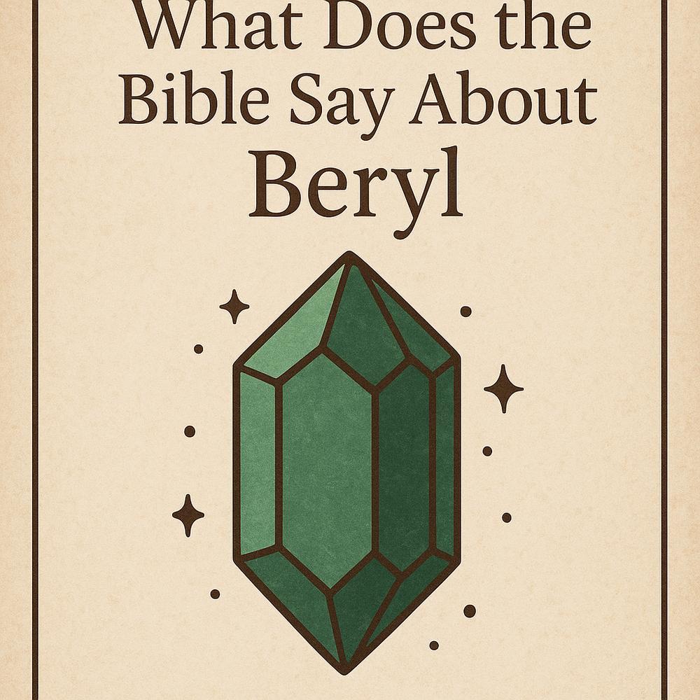 What Does the Bible Say About Beryl? – Robinson's Jewelers