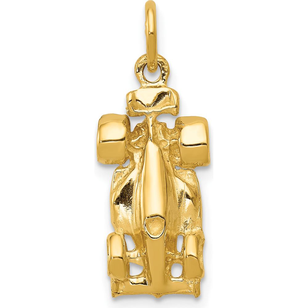 14K Yellow Gold 3D Race Car Charm Pendant by Oro Pregiato – Robinson's ...