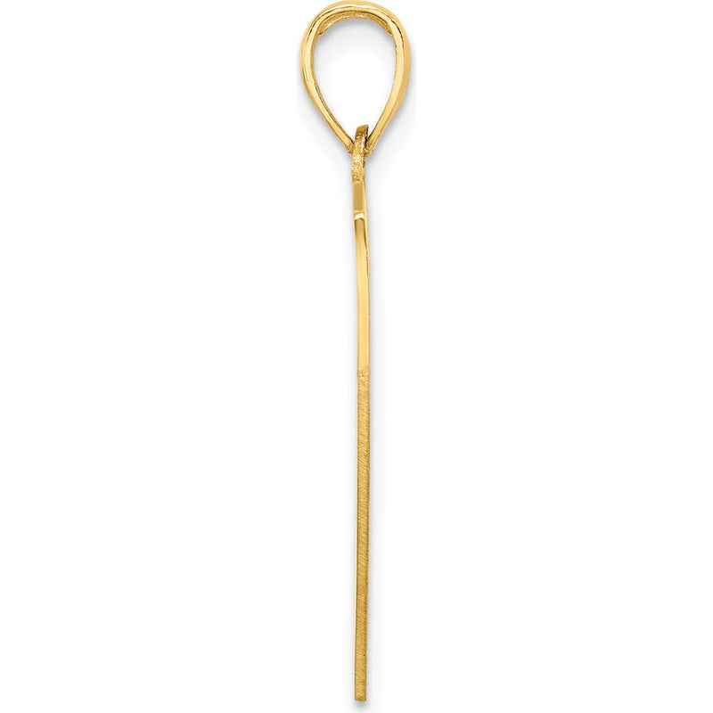 14K Yellow Gold EMT Emergency Medical Technician Charm - 22.3mm Length ...
