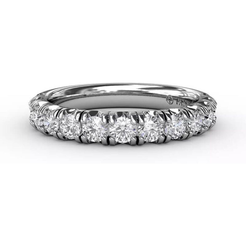 Fana - Chunky Modern Pave Anniversary Band – Robinson's Jewelers