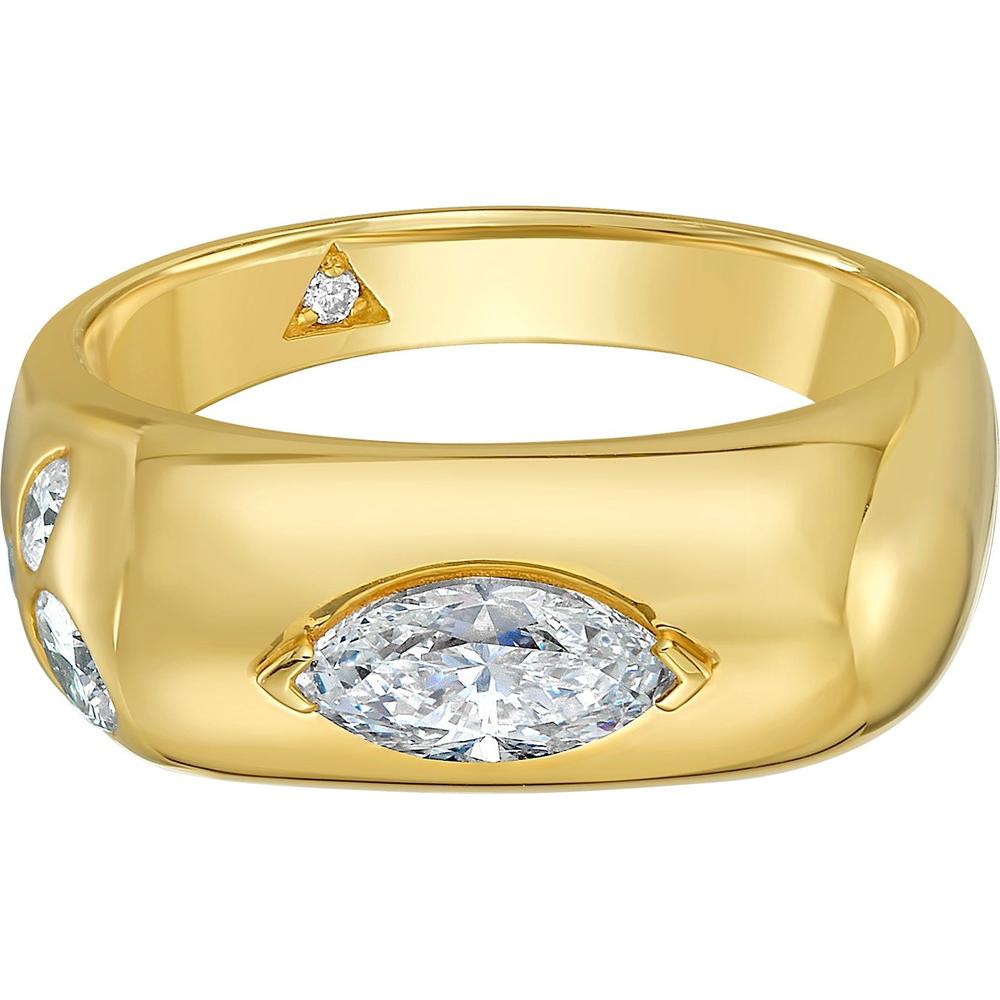 Ruchi New York - Ciara Diamond Band in 18K Yellow Gold – Robinson's ...