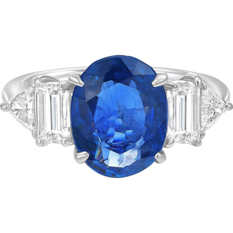 Ruchi New York - Concerto Blue Sapphire Platinum Ring in Platinum Plat – Robinson's Jewelers
