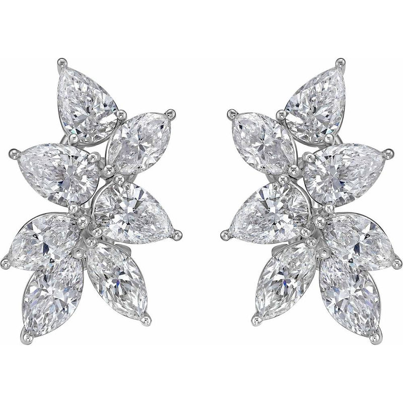 Ruchi New York - Saskia Diamond Stud Earrings in 18K White Gold – Robinson's Jewelers
